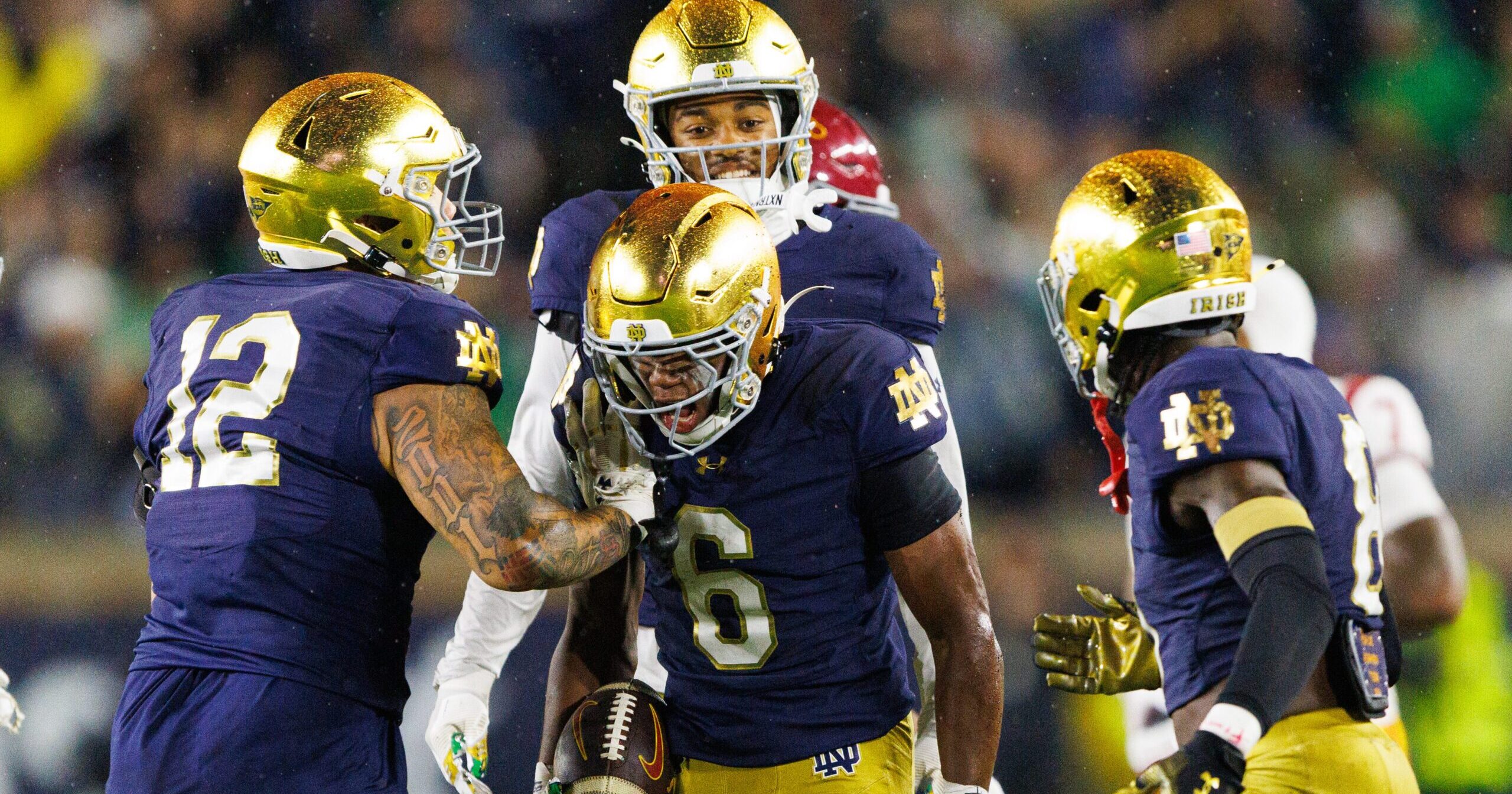 By the Numbers: Key stats from Notre Dame’s win over USC
