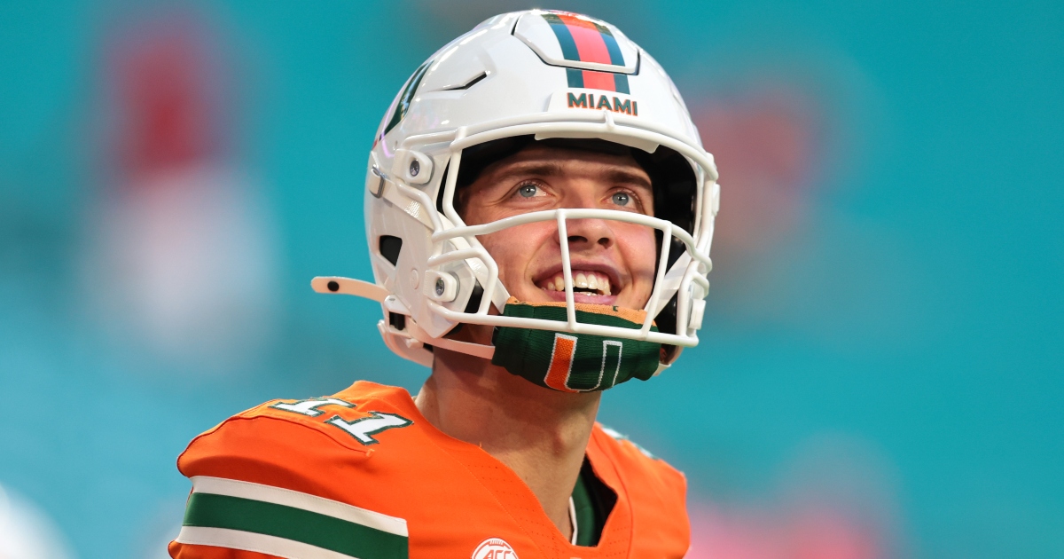 Mario Cristobal addresses social media takes that Carson Beck threw ...