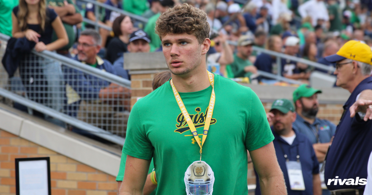 Five-star tight end Ian Premer signs with Notre Dame football