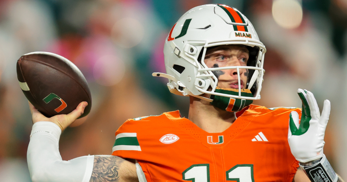Carson Beck addresses takes claiming he threw Miami teammates under the ...