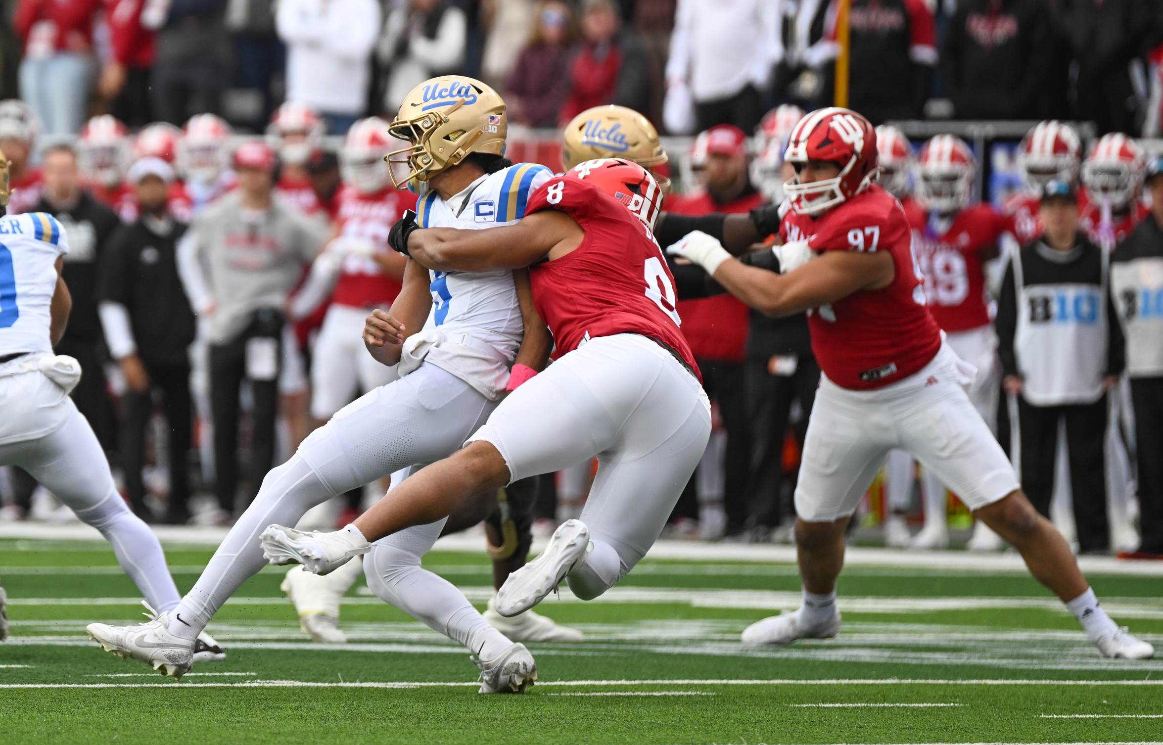 No. 2 Indiana ends UCLA's fairy tale in 56-6 rout - On3