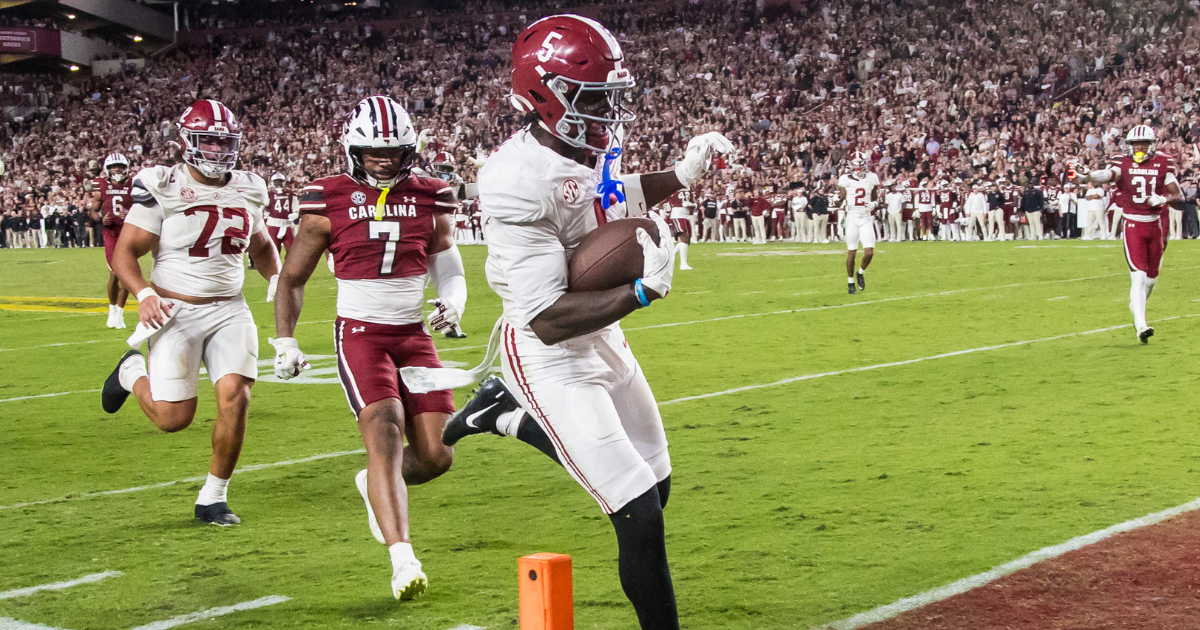 Alabama calls Bernard's number late vs. South Carolina