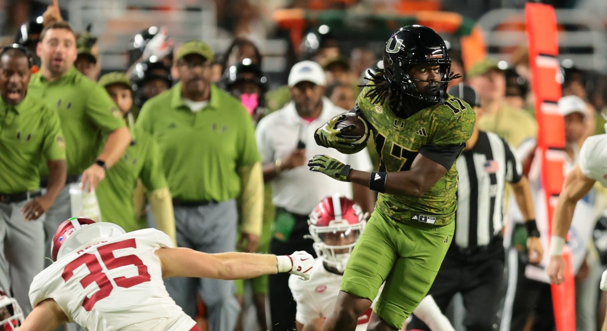 Miami WR Tony Johnson shares take off strong performance