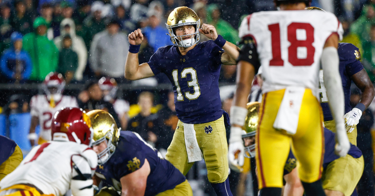 Notre Dame football midseason snap counts: Offense