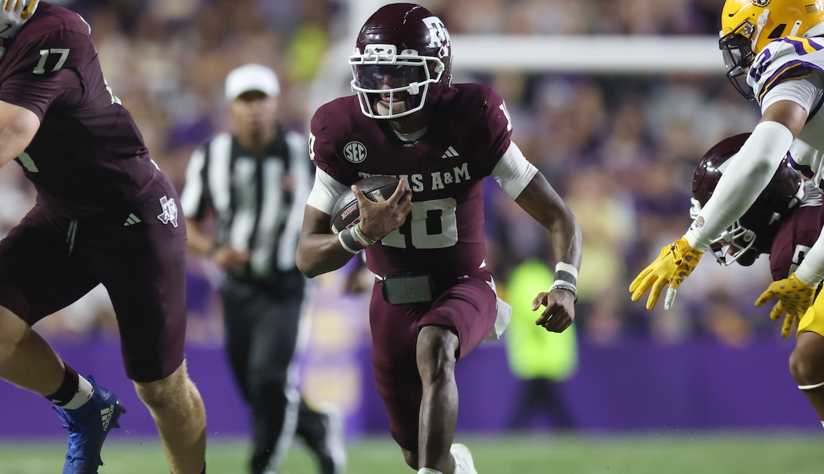 Texas A&M QB Marcel Reed goes down with non-contact leg injury - On3