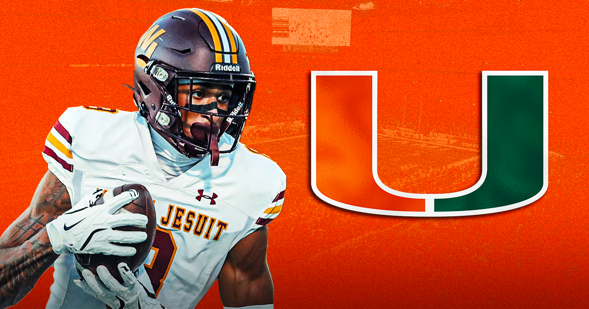 Miami lands commitment from 4-star WR Milan Parris - On3