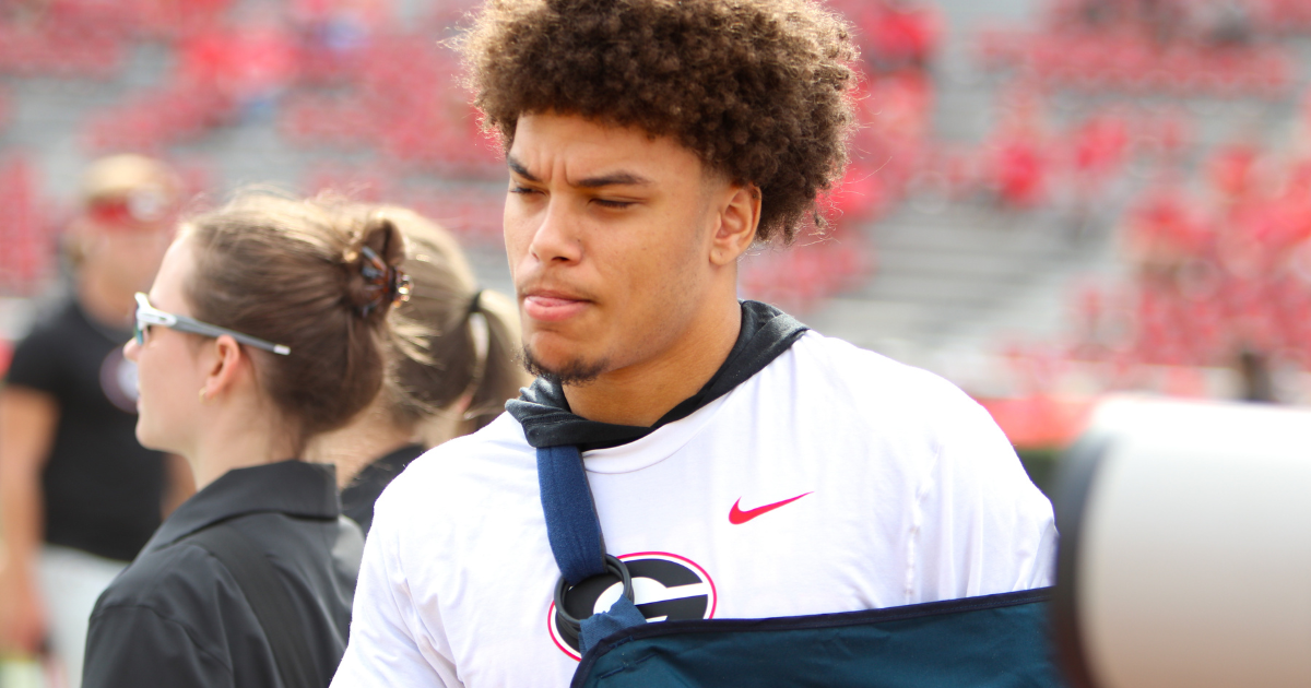 Georgia WR Talyn Taylor progressing from shoulder injury