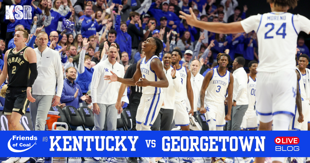 LIVE BLOG: Kentucky vs. Georgetown