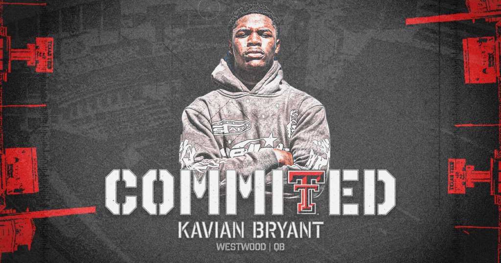 Kavian Bryant Picks Texas Tech Over Top Programs