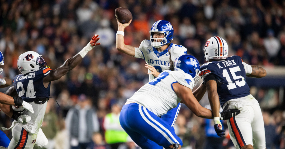 Two Fred Farrier catches set up Kentucky's only touchdown - On3