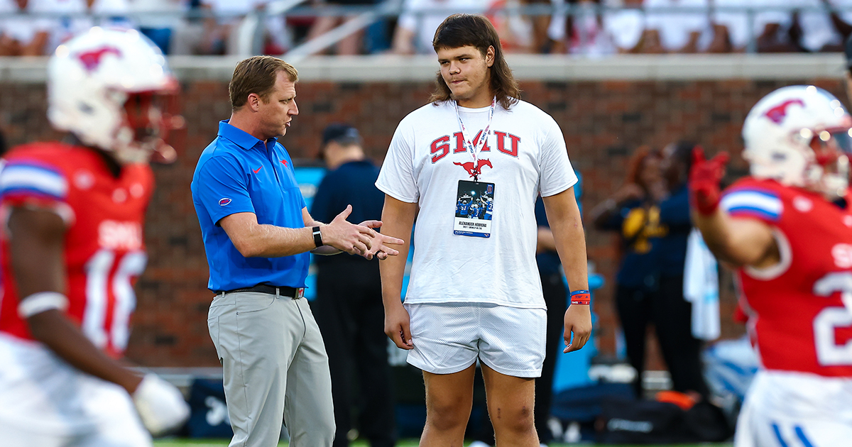SMU continues to impress key in-state OL target Alex Herrera - On3