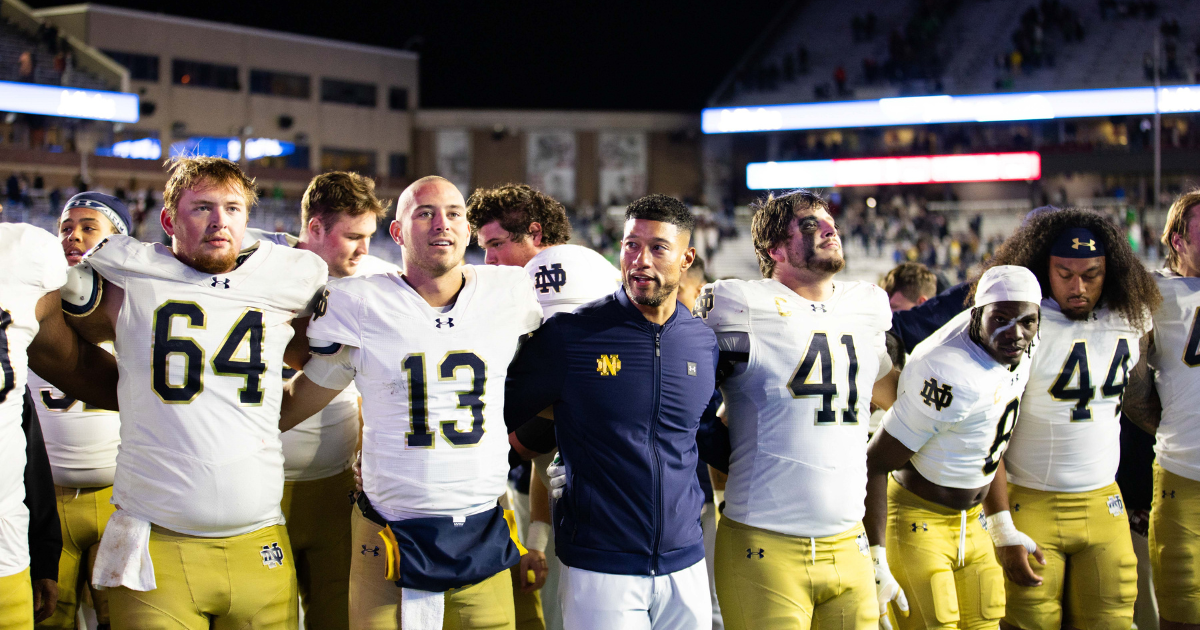 Where Notre Dame ranks in first 2025 College Football Playoff rankings ...