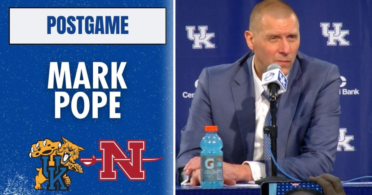 WATCH: Mark Pope, Kentucky players talk season-opening win over Nicholls