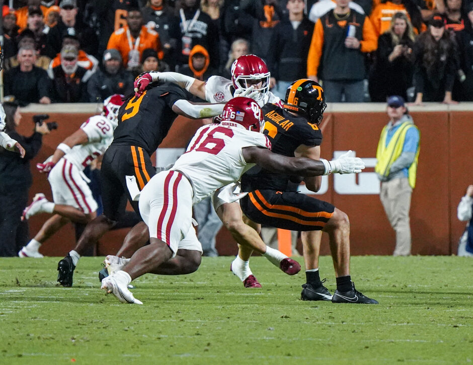 OU defensive end Danny Okoye stepped up against Tennessee in latest ...