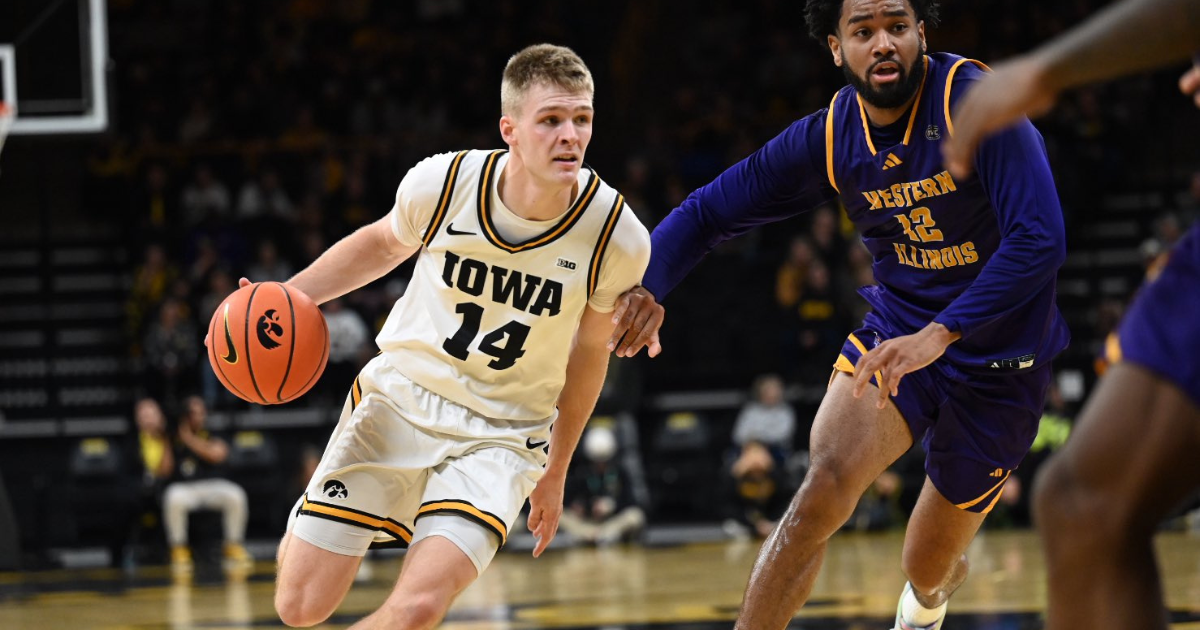 Iowa pulls away for win over Western Illinois