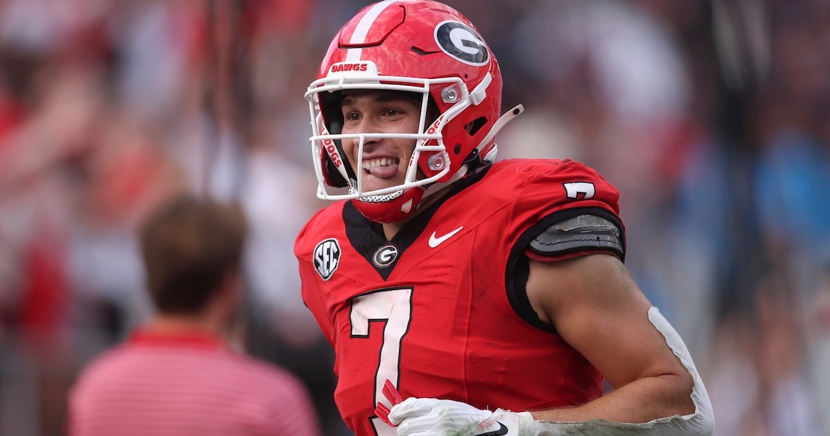 Lawson Luckie injury update: Georgia TE leaves game after targeting by ...