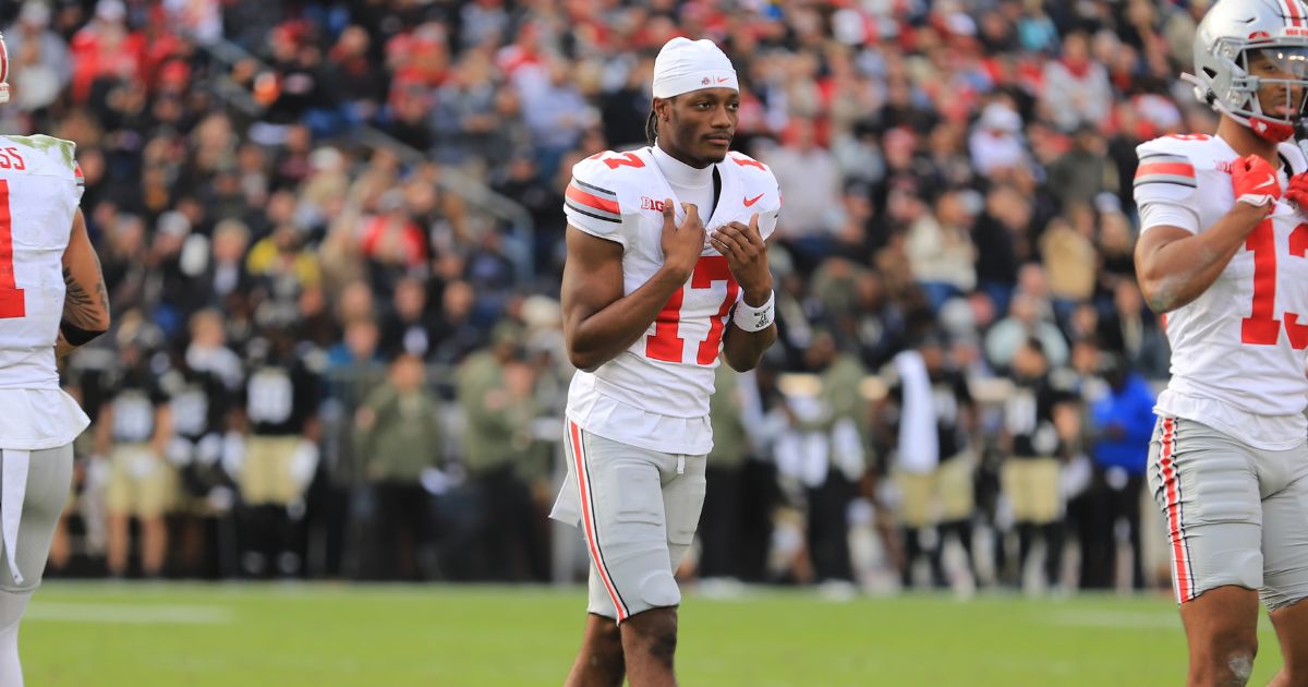 Carnell Tate injury update: Buckeyes star receiver out vs. UCLA
