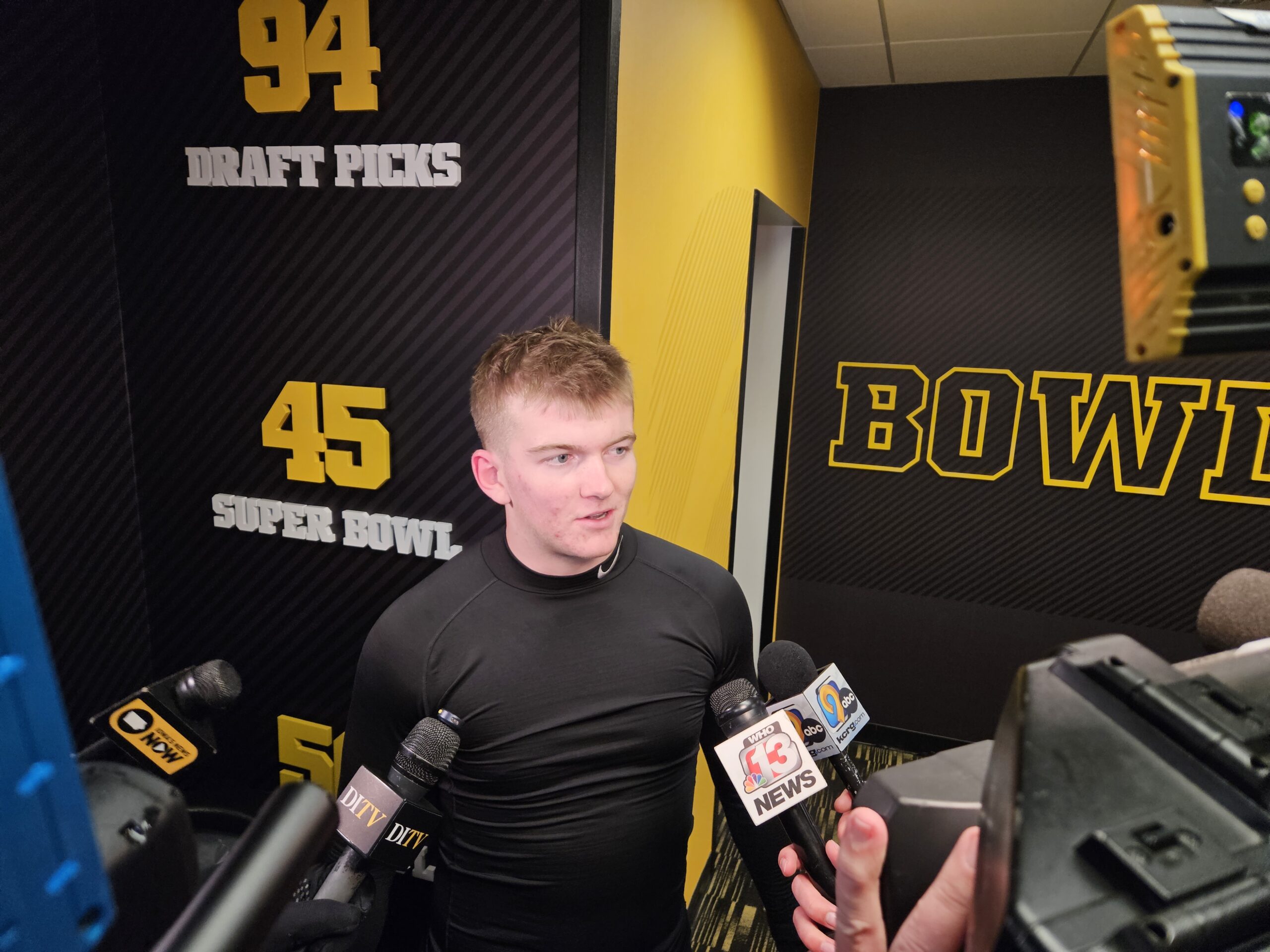 Drew Stevens on his record tying field goal