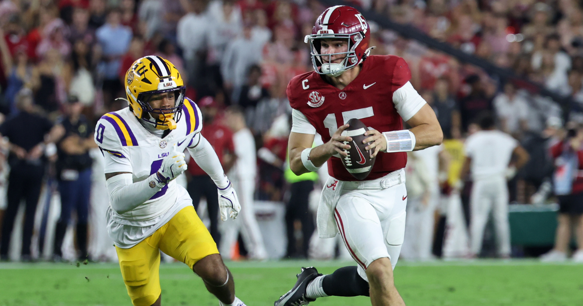 Ty Simpson: Alabama offense 'not up to our standard' in LSU win