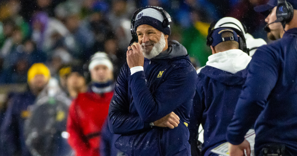 Everything Navy coach Brian Newberry said after losing to Notre Dame ...