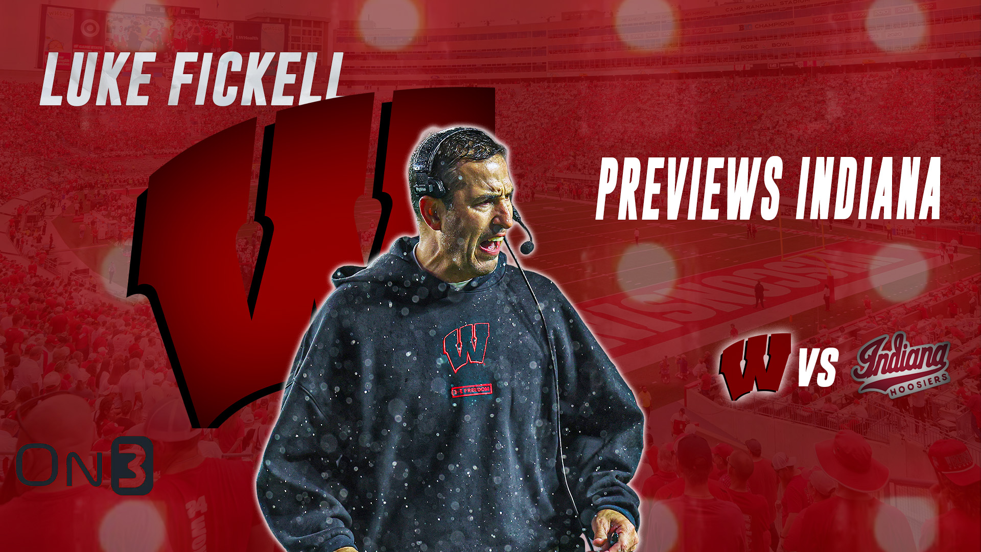WATCH LIVE: Luke Fickell Previews Indiana - On3