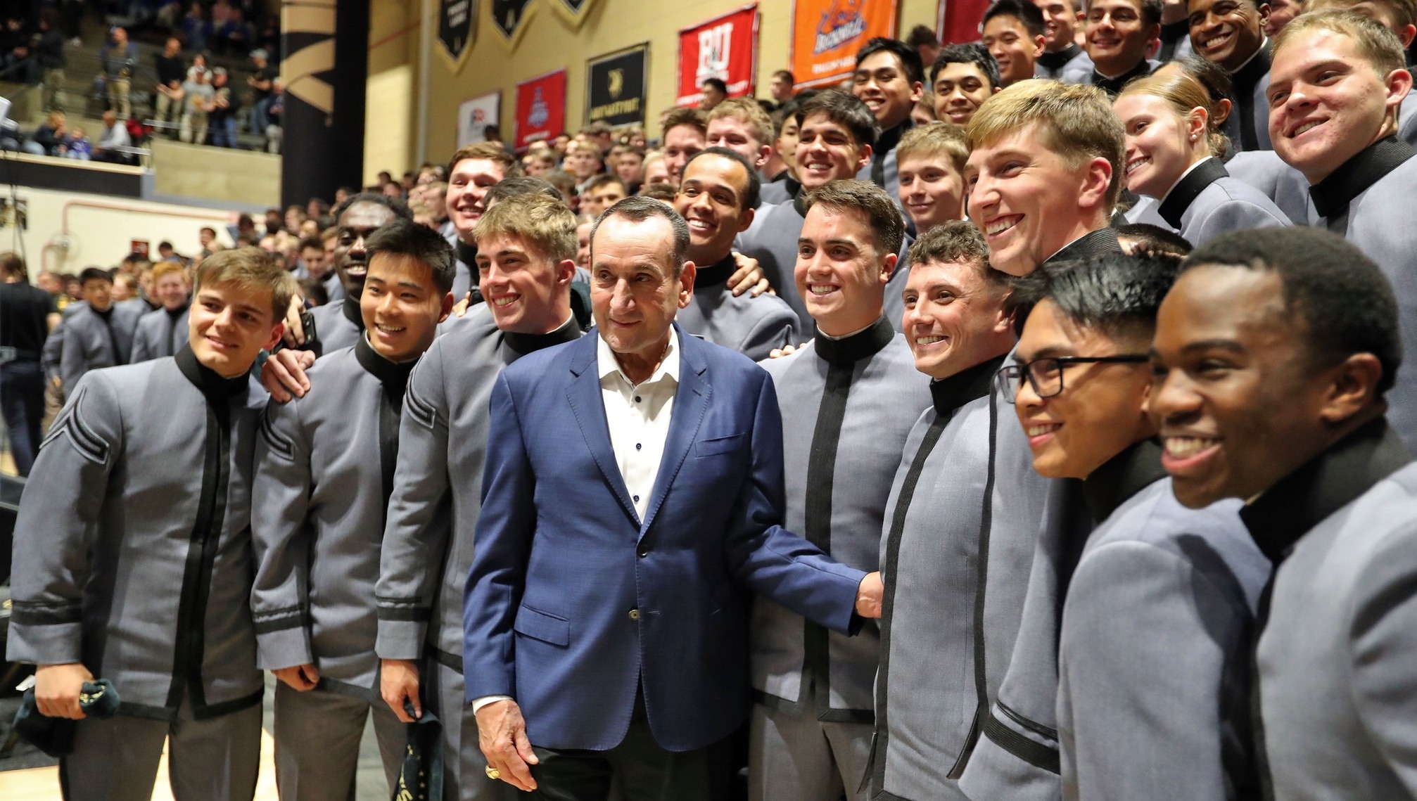 Men's Basketball Sees Historic Night Hosting Duke, Mike Krzyzewski ('69 ...