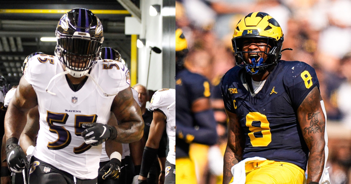 Michigan EDGE Derrick Moore compared to legend Terrell Suggs