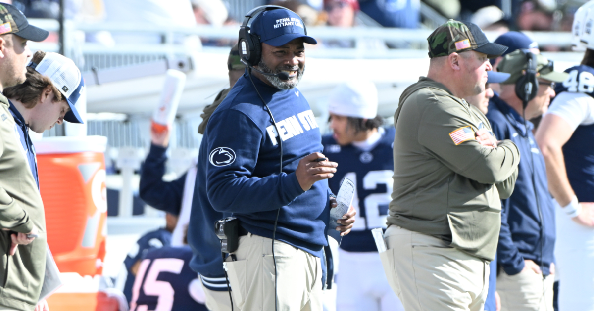 WATCH: Interim Penn State coach Terry Smith shares emotional message ...