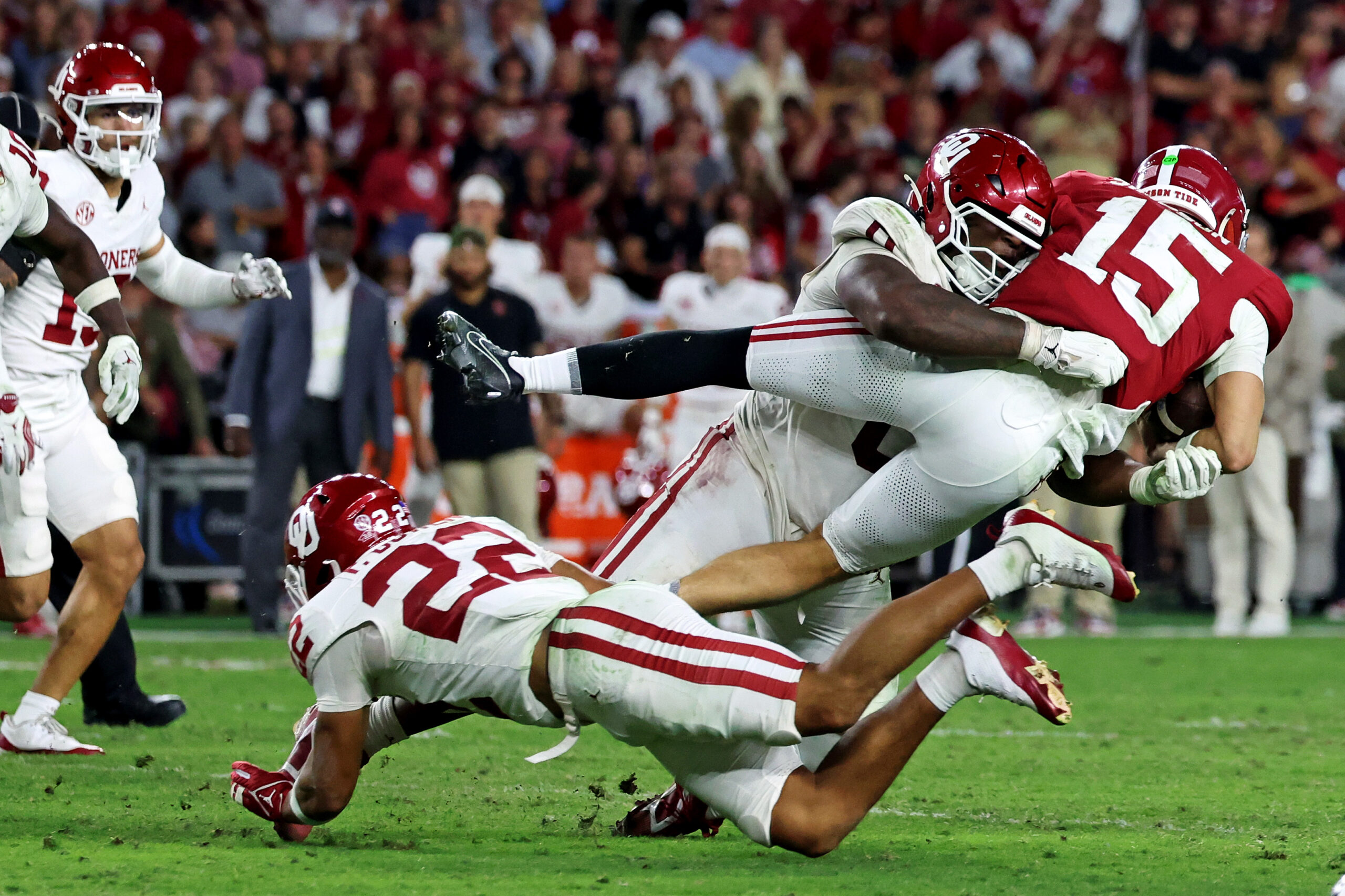 The Sooners beat Alabama 23-21, stun the Crimson Tide in Tuscaloosa - On3