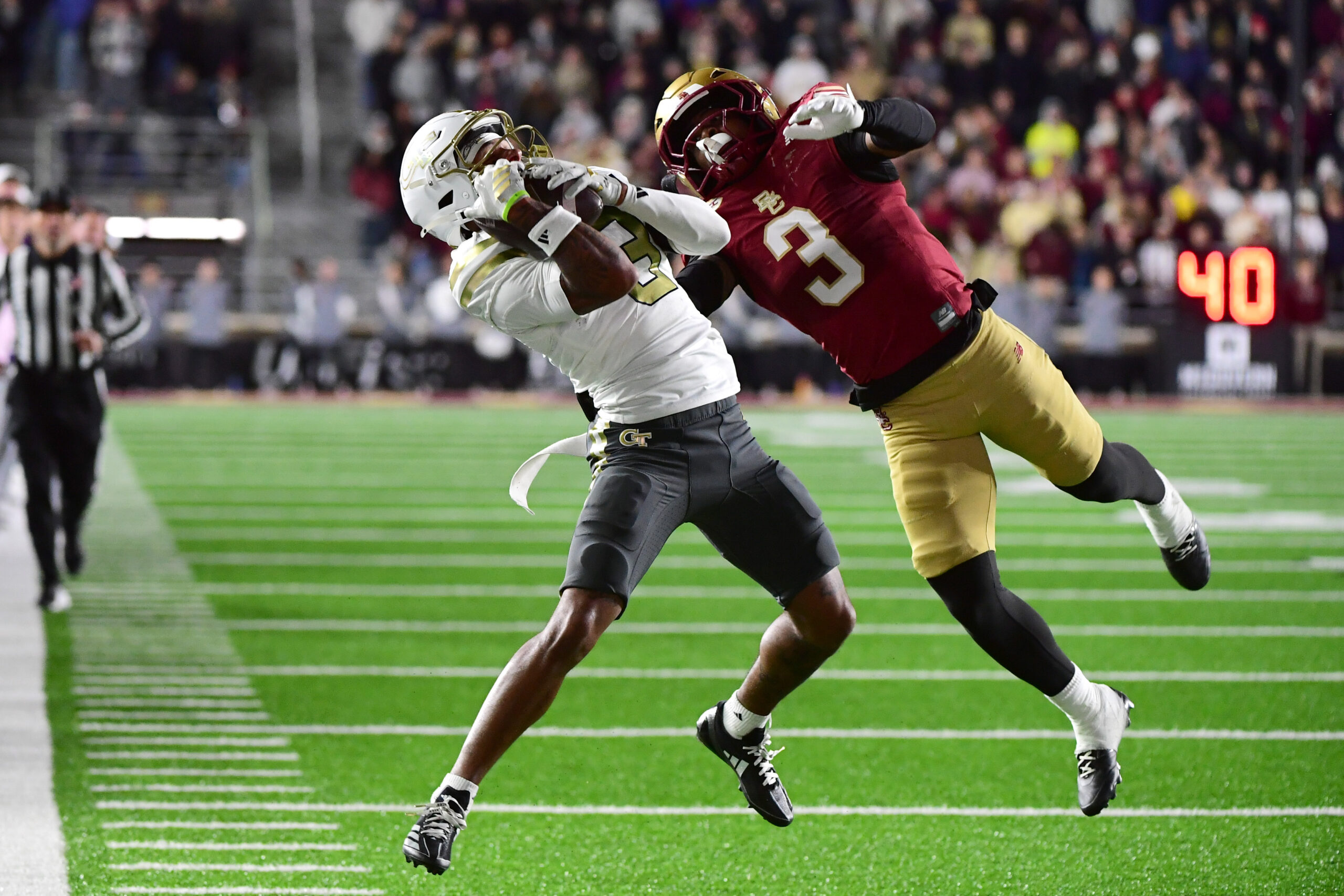 JOL TV: Georgia Tech players after the win at BC - On3
