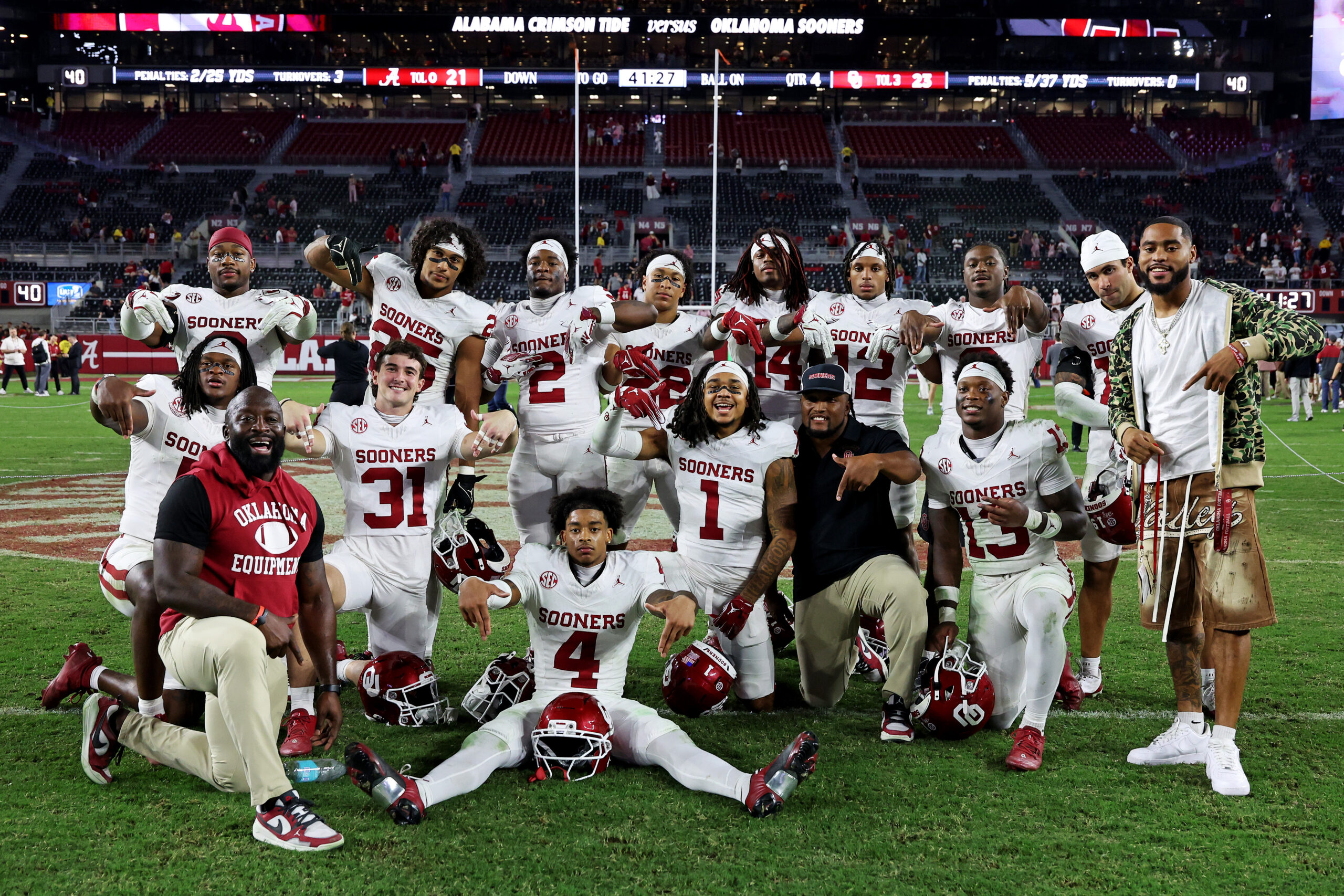 Report Card: Grading the Sooners' signature win over Alabama - On3