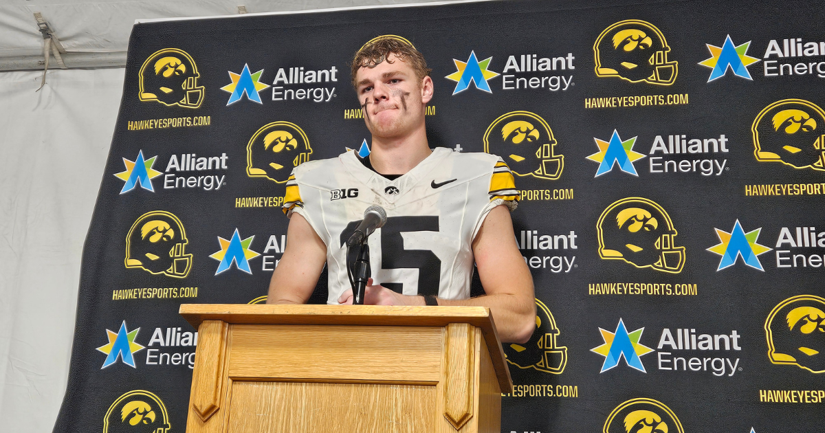 Reece Vander Zee on his passing touchdown