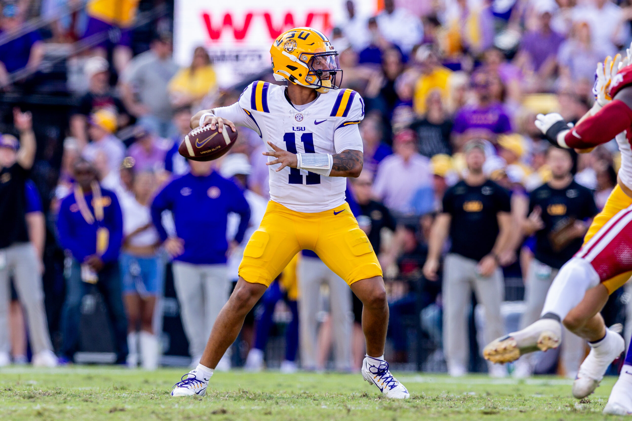 Passing Chart: Breaking down Michael Van Buren’s first LSU start - On3