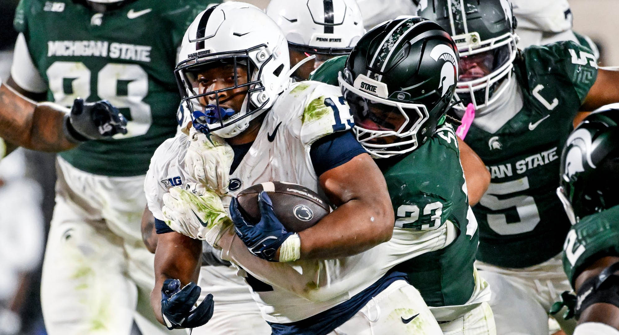 How did Penn State's players perform vs. Michigan State? PFF Snap Counts & Grades - On3