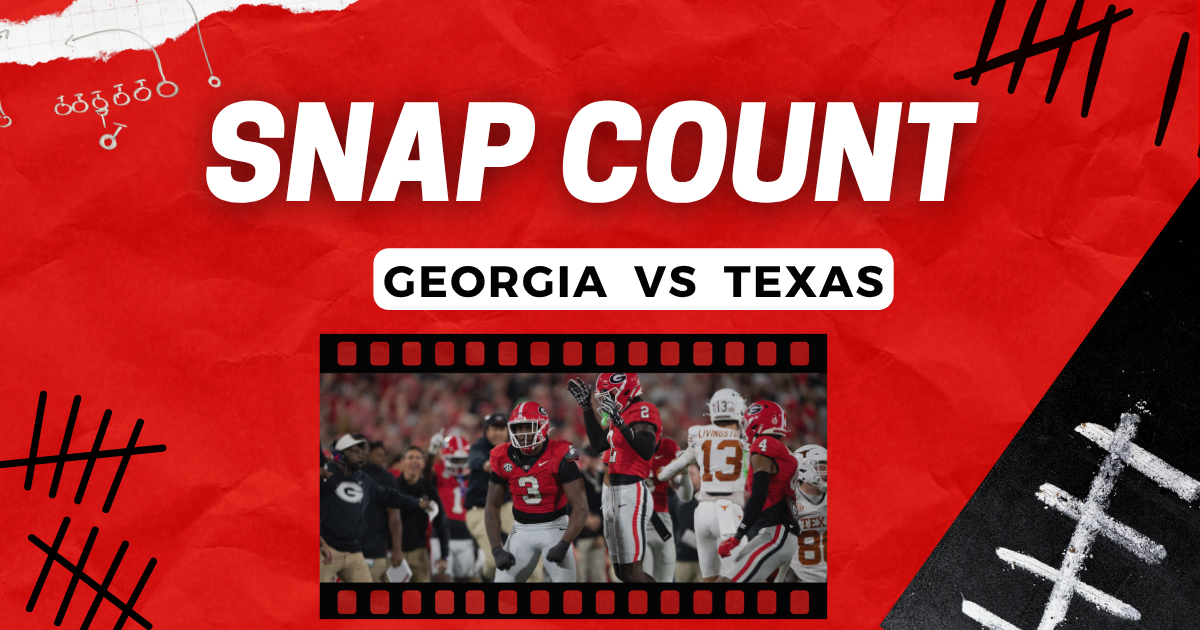 Snap Count: Georgia vs Texas - On3