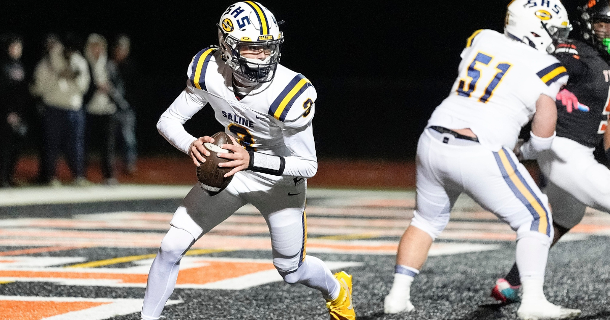 Inside Michigan QB commit Tommy Carr's 'special' leap that helped him ...