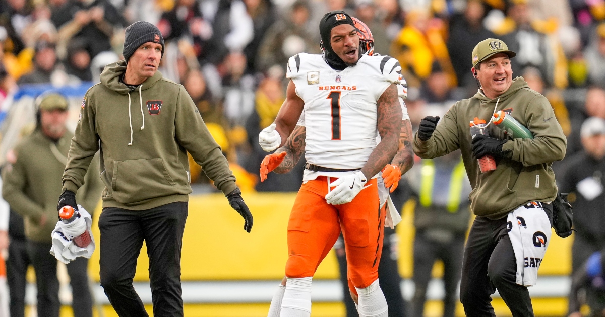 Ja'Marr Chase denies Jalen Ramsey spitting accusation leading to punch ...