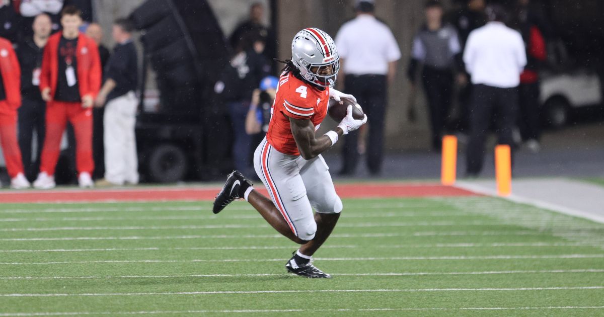 Jeremiah Smith, Carnell Tate injury: Wide receivers out vs. Rutgers