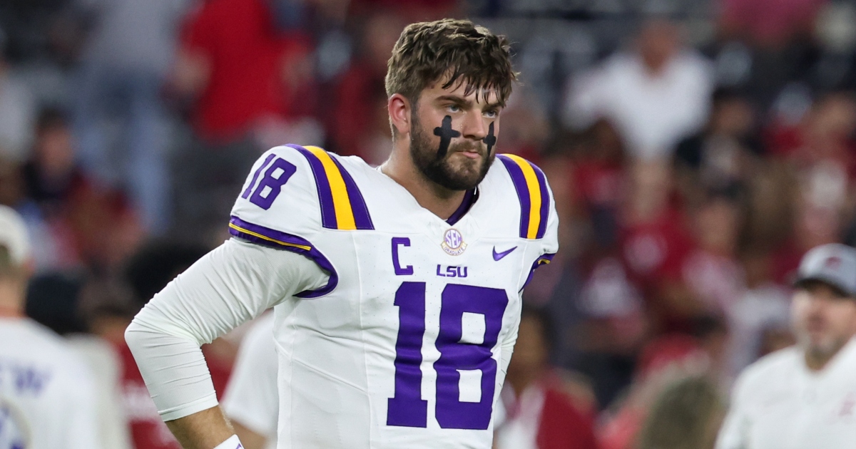 Frank Wilson reveals LSU's emergency contingency plan at QB with ...