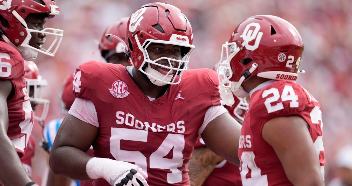 OU offensive lineman Febechi Nwaiwu a Burlsworth finalist