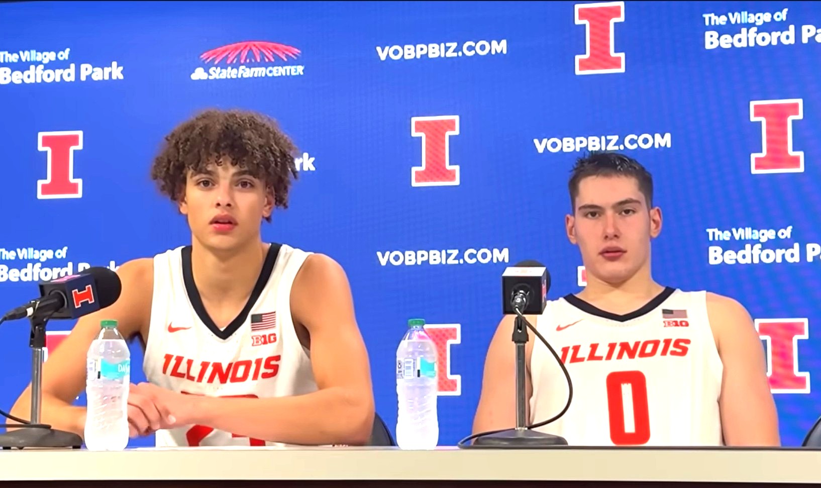 Illinois freshmen Keaton Wagler and David Mirkovic are exceeding ...