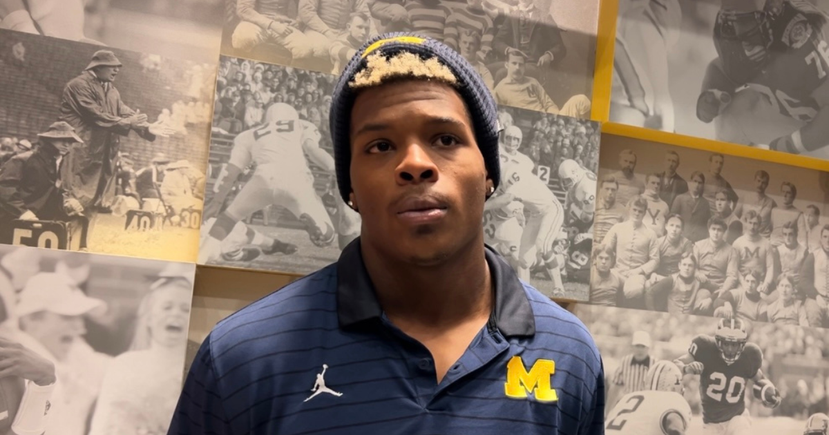 Michigan WR Andrew Marsh talks monster performance, more