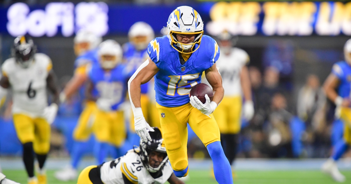 Chargers WR Ladd McConkey throws hat in the ring for 2028 US Olympic ...