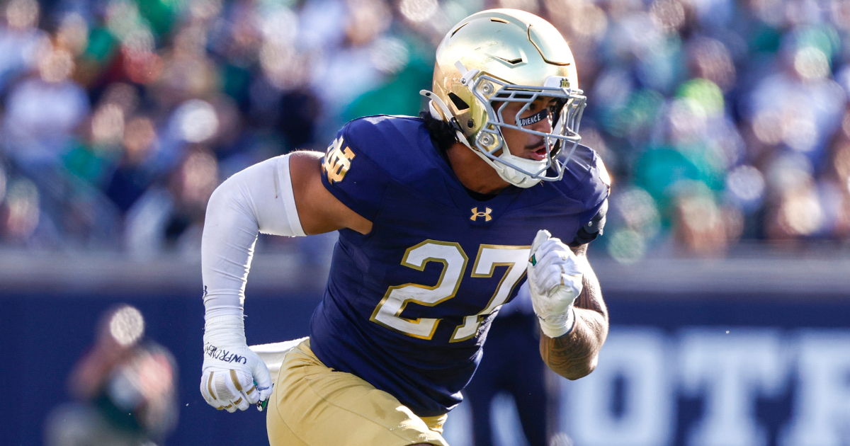 Kyngstonn Viliamu-Asa injury update: Notre Dame LB done for year