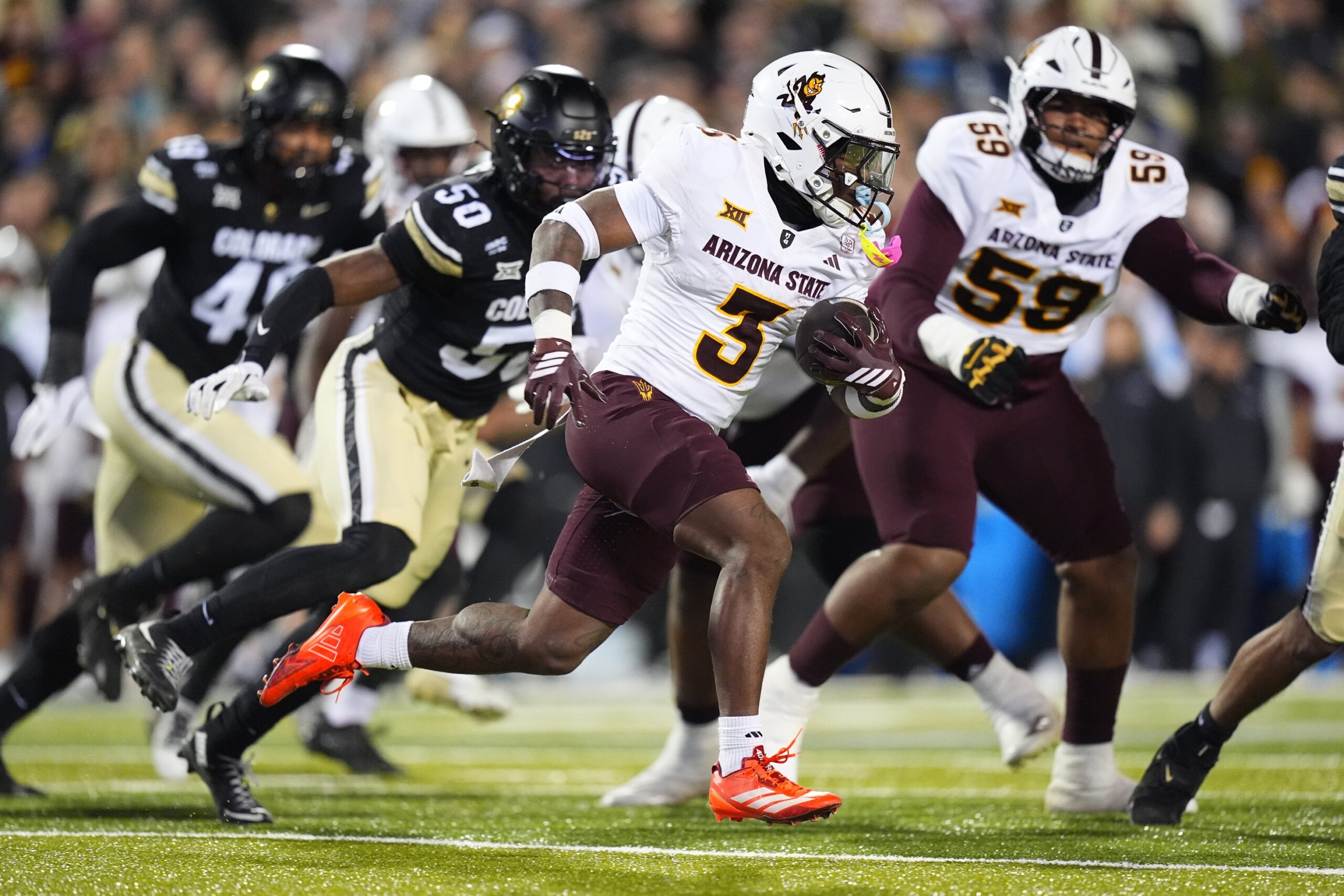 Raleek Brown’s explosive capabilities make the difference for the Sun Devils