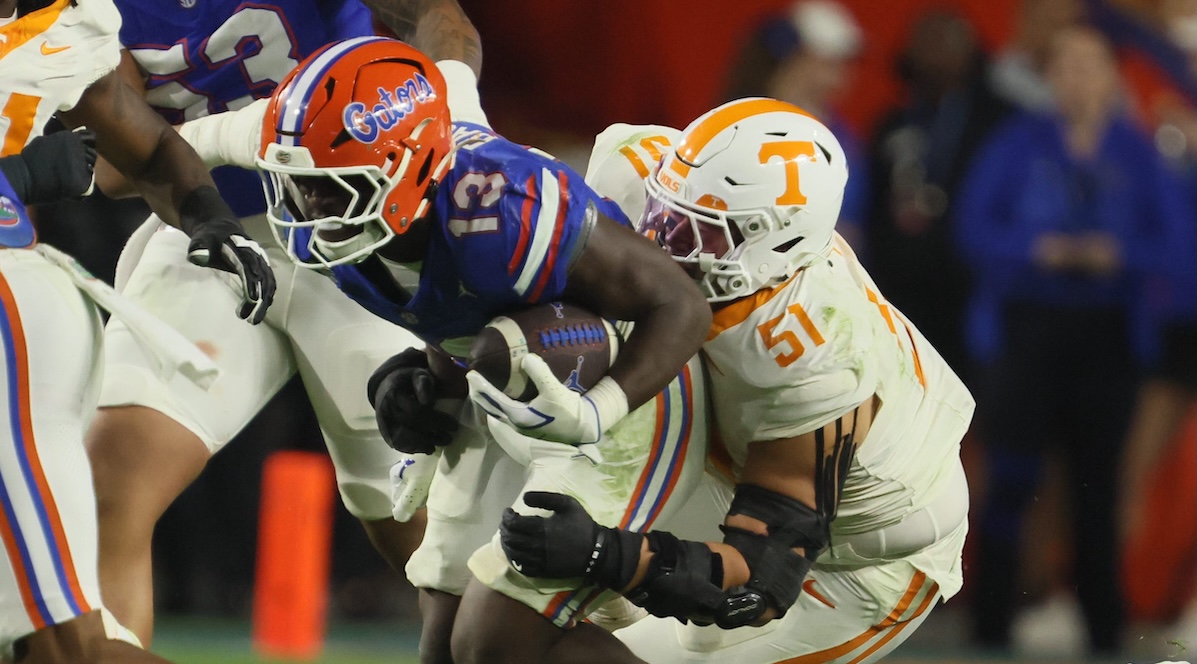 Jadan Baugh’s grit stands out as Florida stumbled vs. Vols.