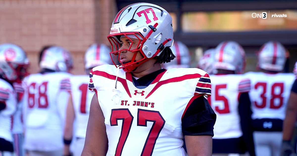 Michigan's giving Virginia Tech OL commit Adrian Hamilton a lot to think about - On3