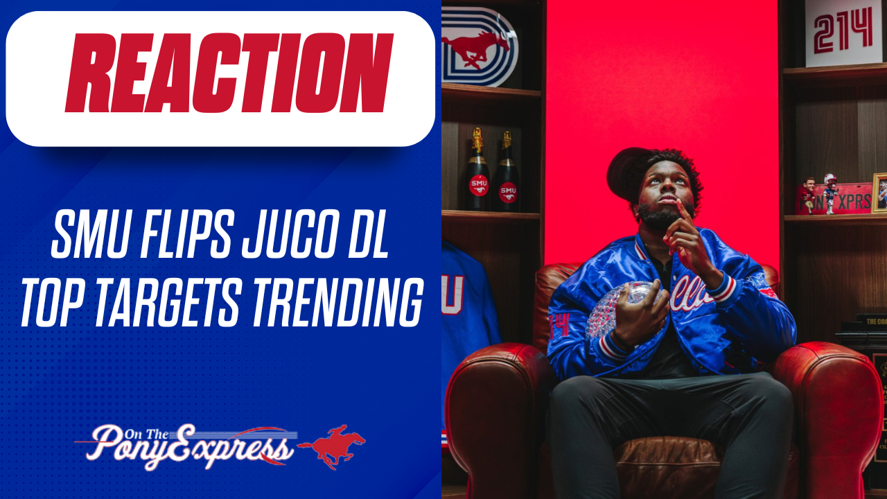 OTPE Recruiting Show: SMU FLIPS JUCO DL Tavion Atkinson - On3