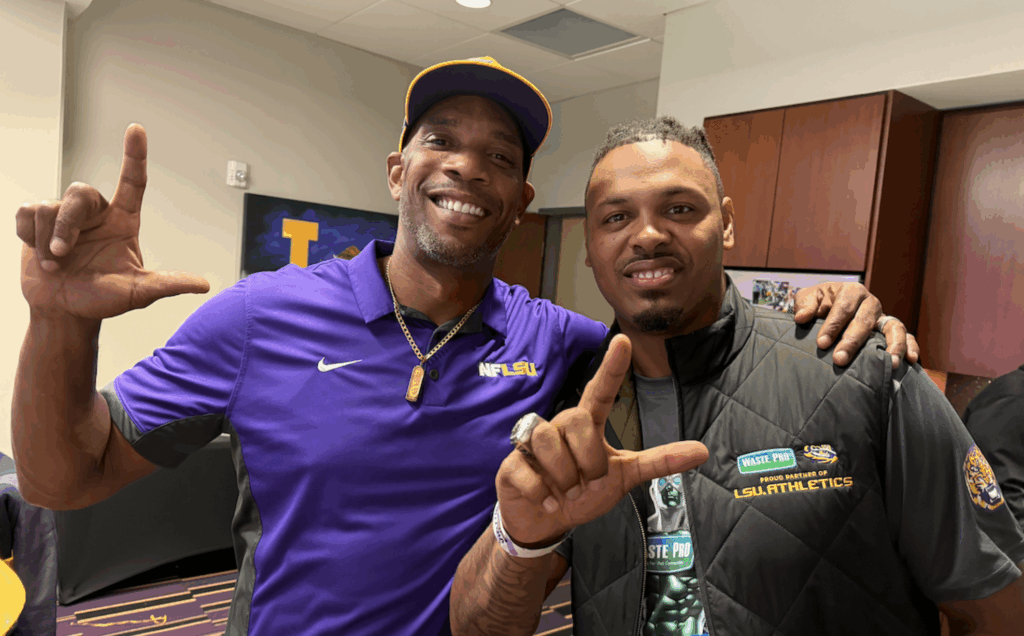 LSU legend Chad Jones pitches in during coaching transition
