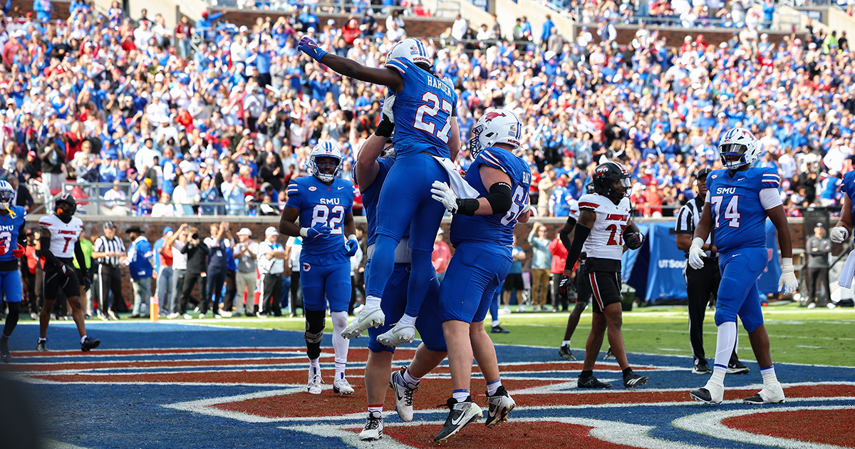 SMU ranked No. 21 in latest College Football Playoff rankings - On3